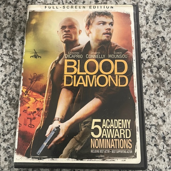 Media | Blood Diamond Dvd Leonardo Dicaprio Jennifer Connelly | Poshmark